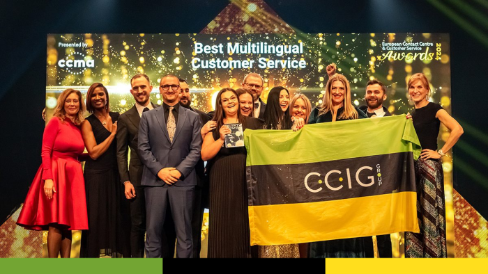 Auszeichnungen für die CCIG Group im Finale der ECCCSA 2024 (European Contact Center & Customer ...